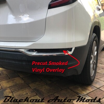 2022-2024 GMC Terrain Rear Bumper Reflector Blackout Smoked Vinyl ...