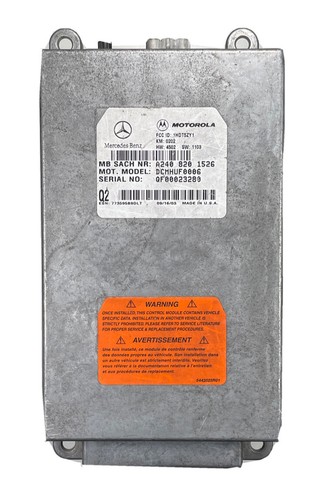 2003-2006 Mercedes-Benz S430 Voice Control Communication Module A2408201526 OEM | eBay