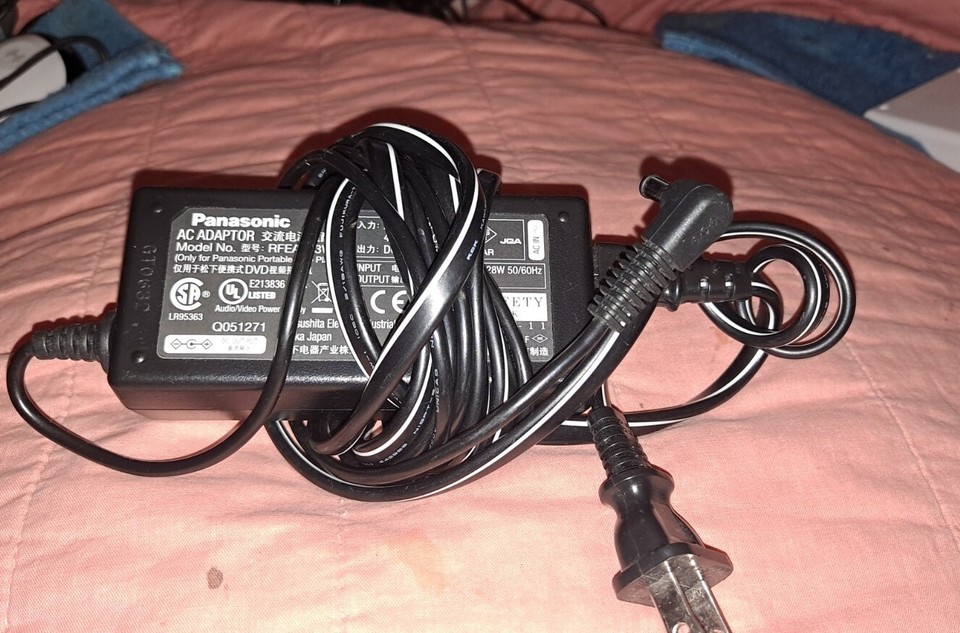 PANASONIC AC Adapter RFEA213W for Portable DVD Player | eBay