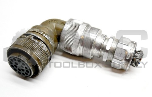 ITT CANNON CA3106E20-29SW CIRCULAR CONNECTOR MIL-C-5015 PLUG 17 SOCKET ...