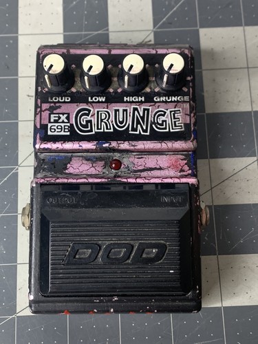 Vintage DOD FX69-B Grunge Metal Distortion Guitar Effect Pedal | eBay