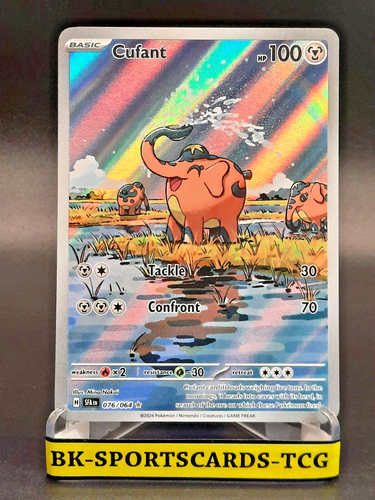Pokémon TCG Shrouded Fable : Cufant 076/064 Secret Illustration Rare ...