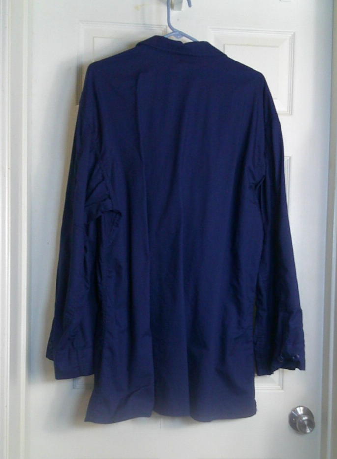 US Coast Guard Shirt Size 48 long Blue Operational Dress Uniform USCG ...