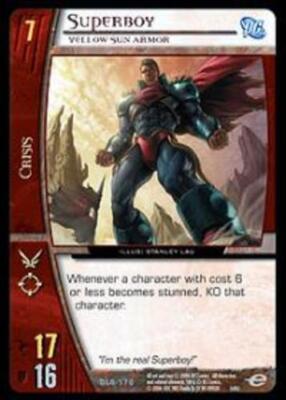 VS System: Superboy, Yellow Sun Armor [Played] DC Legion of Super ...