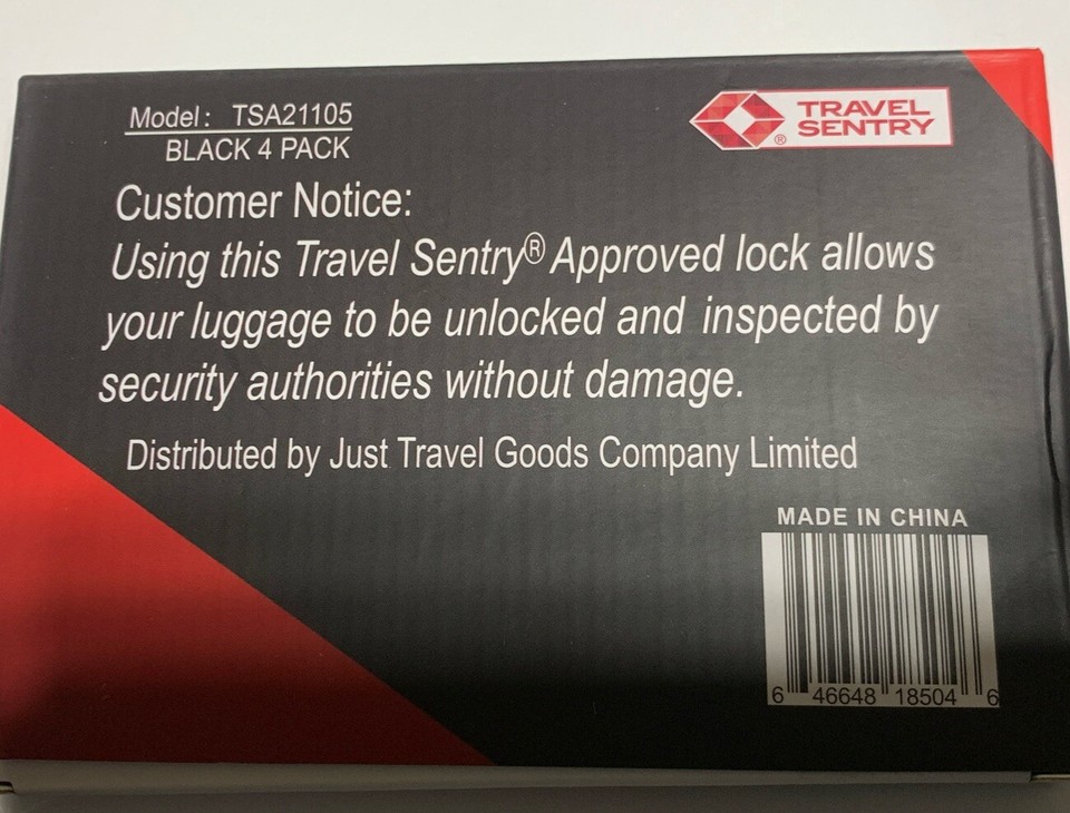 4 Pc FORGE Cable Luggage Locks Resettable Combination w/Alloy Body ...