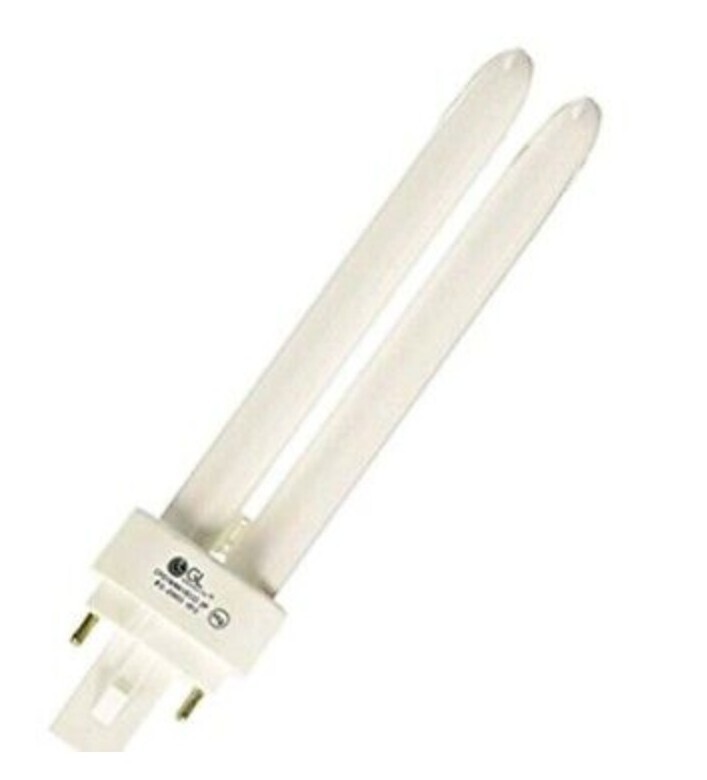 4 X Goodlite G-20003 18-watt Compact Fluorescent Plug-In 2-Pin Bulb ...
