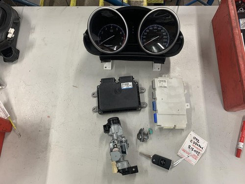 MAZDA 3 ECU ENGINE ECU, 2.0, LF, PETROL, AUTO T/M, SEC SET (ECU/IMM ...