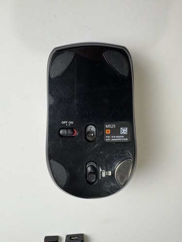 Logitech M525 Wireless Mouse With USB Receiver Adapter And Cable Lot | eBay