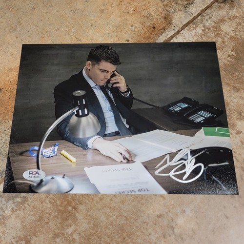 Gabriel Basso signed 8x10 photo PSA DNA autograph The Night Agent phone ...