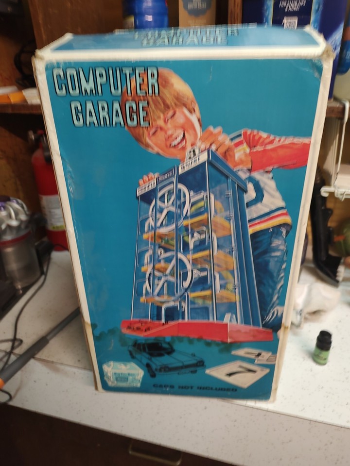 Vintage 1960’s Redline Sears Computer Parking Garage + Box | eBay