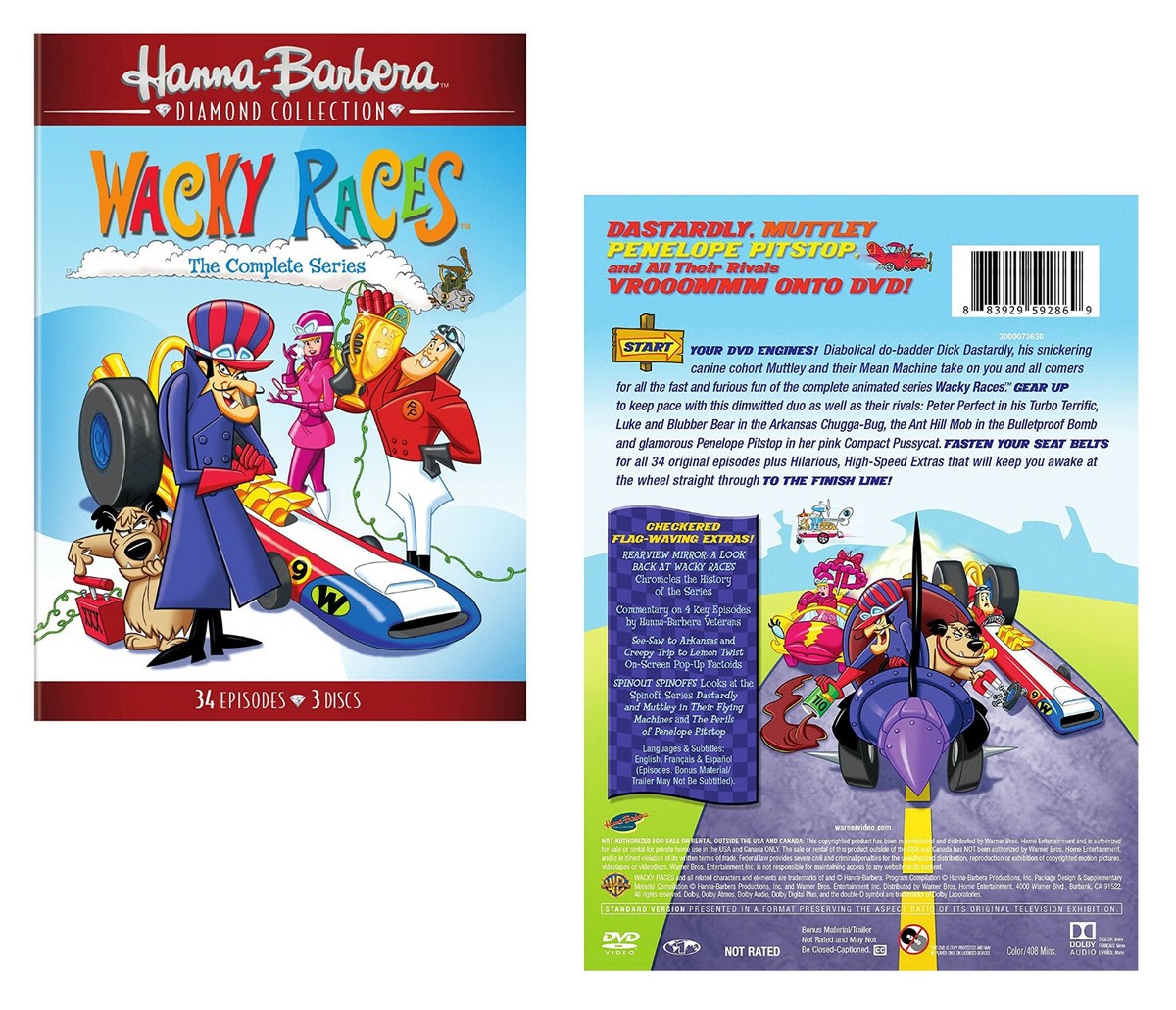 Wacky Races The Wacky Races By Grant Searl (*NEW LIMITED EDITION)