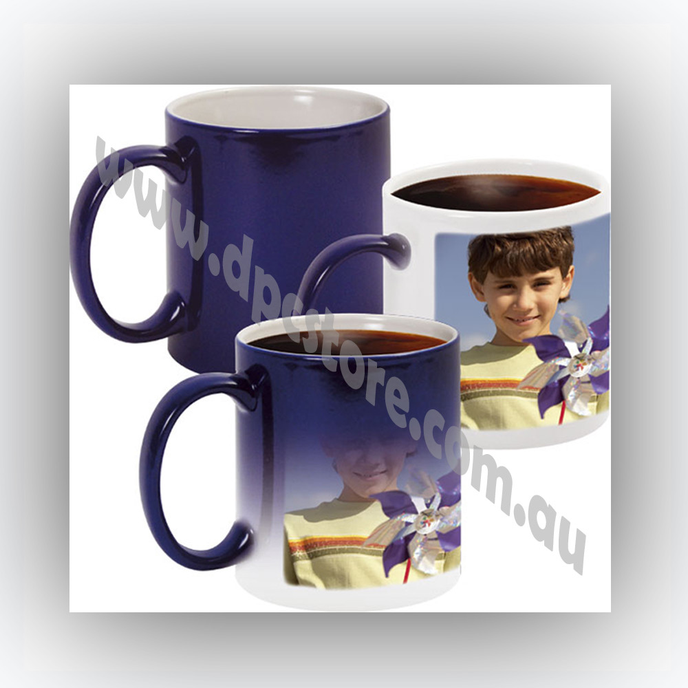 36x Magic color change MUGS with gift box DYE SUBLIMATION ink heat ...