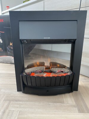 Dimplex CMT20 Clement Optiflame Electric Inset Fire - Black ...