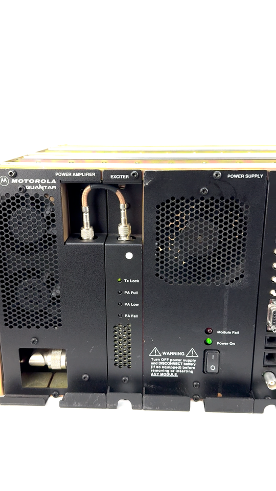 Motorola Quantar Repeater Base Station T5365A 800mhz UHF Trunking ...