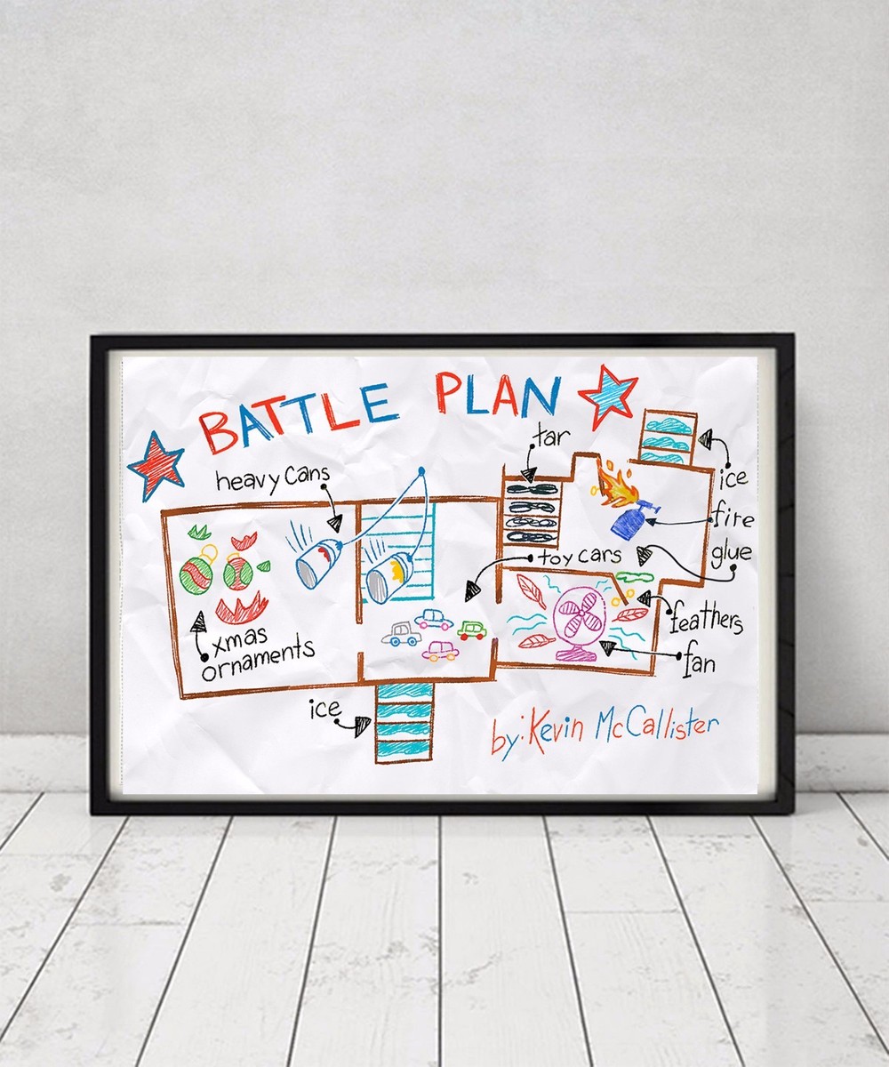 Home Alone Poster Battle Plan