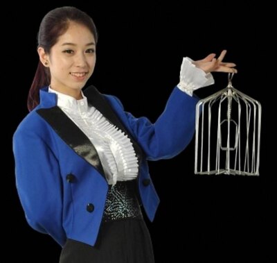 Appearing Bird Cage S size Magic Trick,Close Up Magic,Stage Magic,Magic ...