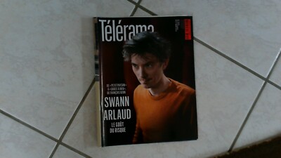 french magazine TELERAMA special SWANN ARNAUD-fevrier 2019-revue-port ...