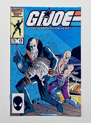 G.I. JOE: A REAL AMERICAN HERO #49, (1986), 1st SERPENTOR & SLIPSTREAM ...