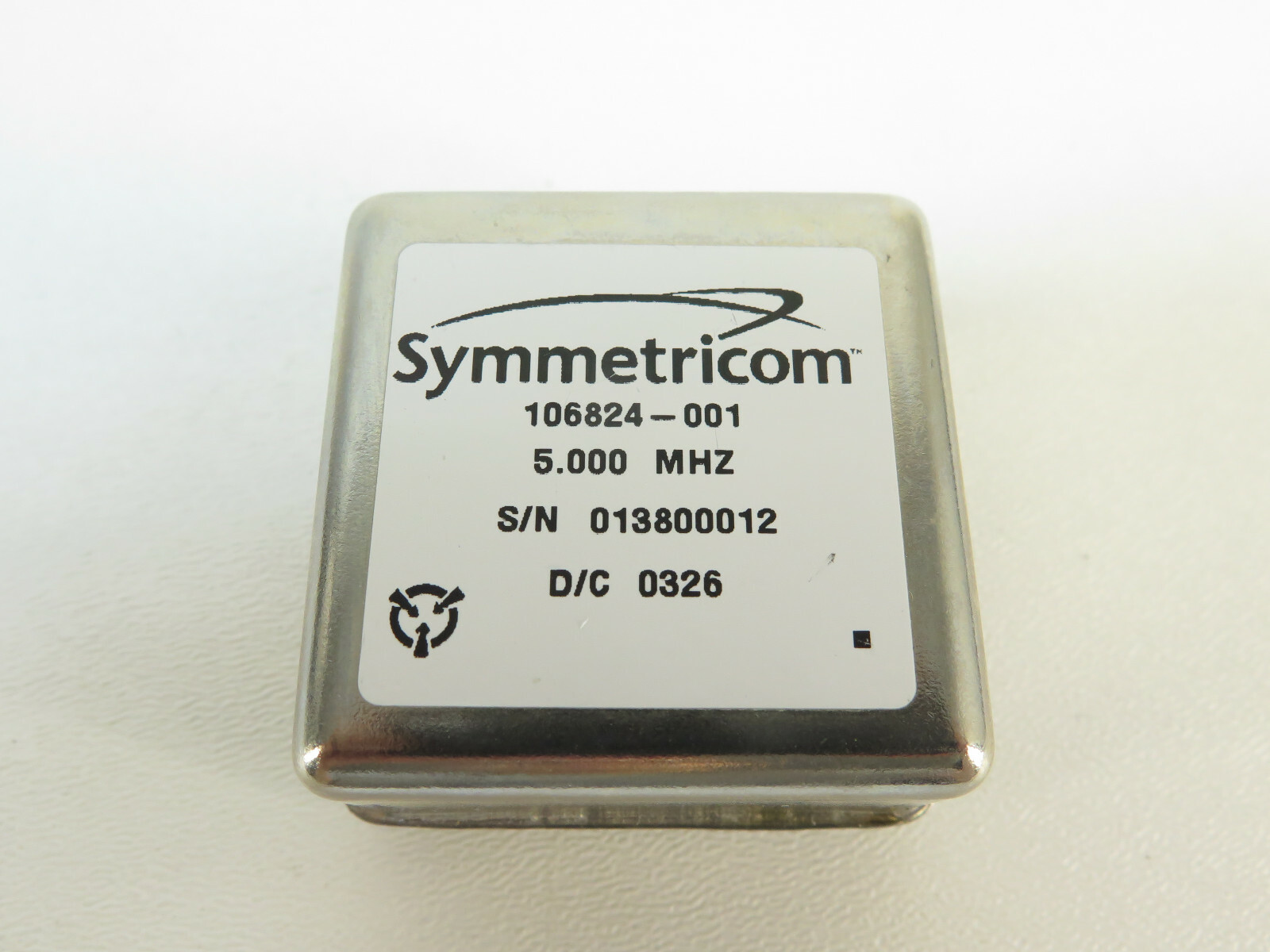Symmetricom 106824-001 5MHz OCXO Crystal Oscillator - 7 Pin | eBay