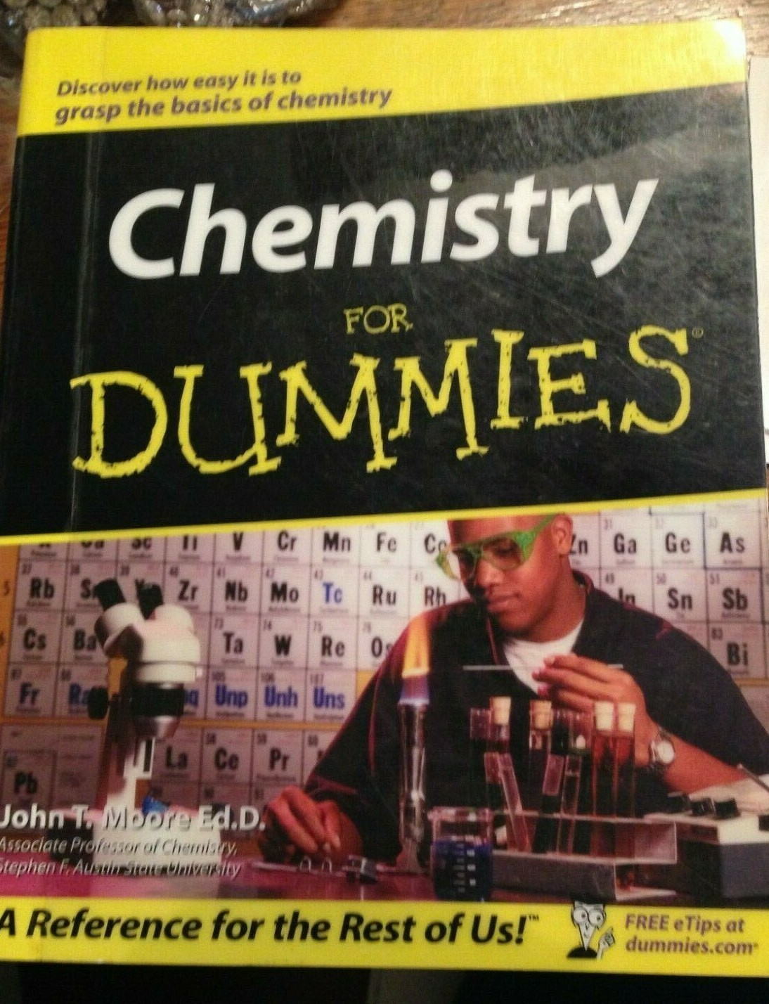 Chemistry for Dummies John T Moore Wiley Publishing 2003 SC Very Good ...