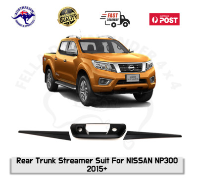Tailgate Handle Streamer Cover Rear Trim To Suit Nissan Navara NP300 ...