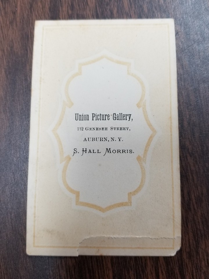 CIVIL WAR PORTRAIT LADY UNION PICTURE GALLERY MORRIS AUBURN N.Y. CDV | eBay