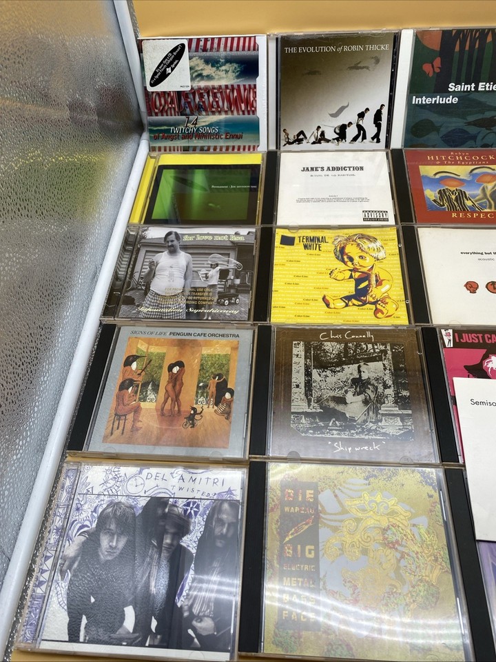 LOT (25) CD Rock Wave Industrial U2 Midnight Joy Jane's Crystal Sugar ...