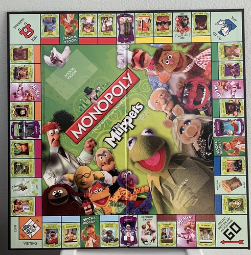 Henson Monopoly THE MUPPETS Collector's Edition 2010 Game BOARD Only ...