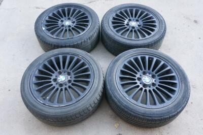 OEM BMW E46 Style 73 17" Rims Wheels + Tires - Square Set Up - 01-05 ...