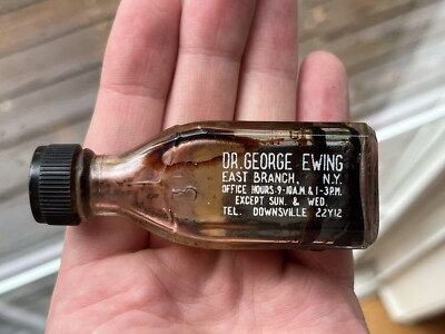 Vintage ACL Pharmacy Bottle East Branch New York Downsville NY Dr ...