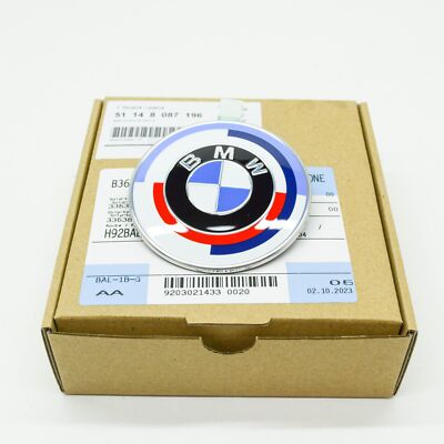 BMW 3 G20 M 50 Jahre Jubiläum Emblem Abzeichen 51148087196 NEU Original ...