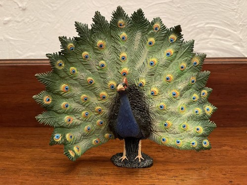 ⭐ ELC Plastic PEACOCK Early Learning Centre AAA Solid Rubber ANIMAL TOY ...