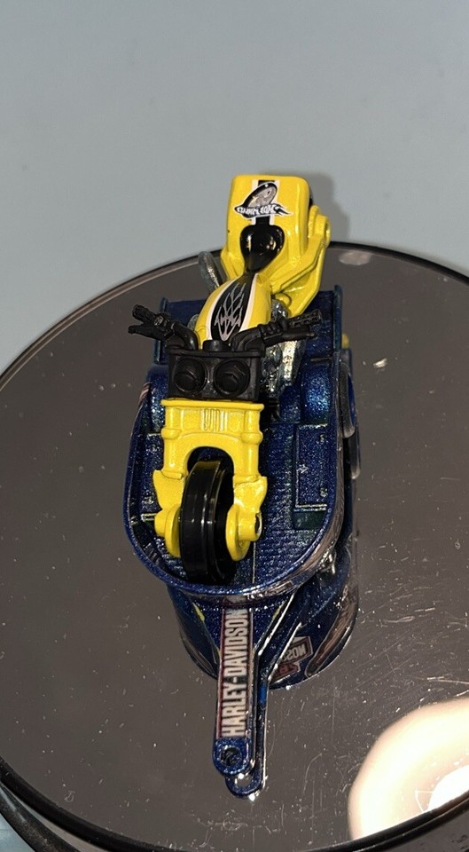 "Custom Made" Hot Wheels Dairy Delivery Harley Davidson, Motorcycle ...