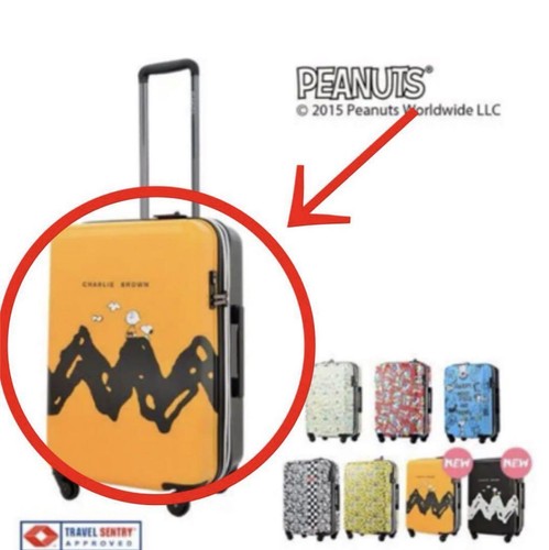 Snoopy PEANUTS m12 Charlie Brown Suitcase Carry Case | eBay