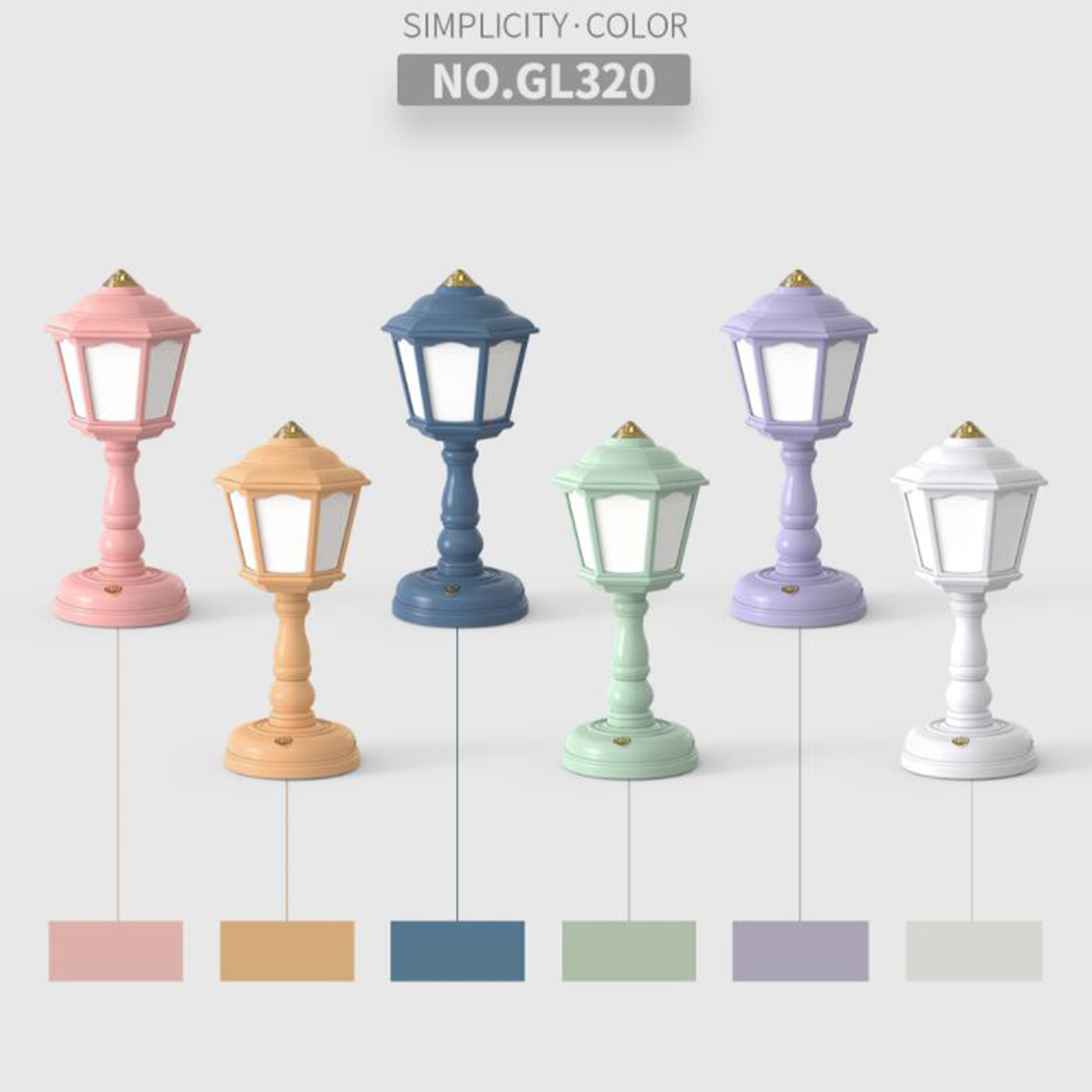 Table Lamp Color Temperature Adjustable Illumination Non-glaring ...