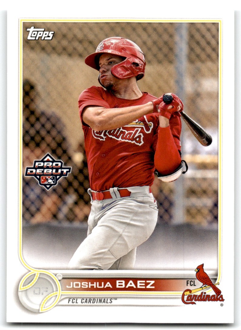 2022 TOPPS PRO DEBUT JOSHUA BAEZ FCL CARDINALS #PD-40 | eBay