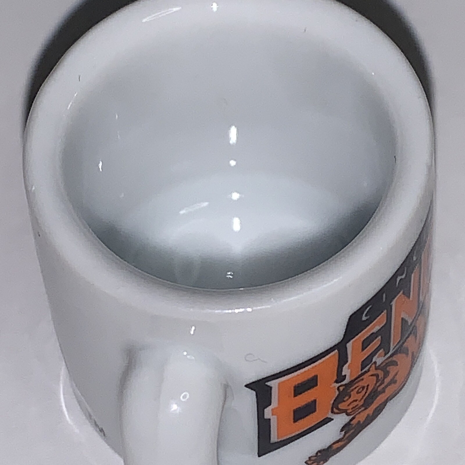 Cincinnati Bengals NFL Logo Gumball Miniature Mug Collectible 1.5” X 1. ...