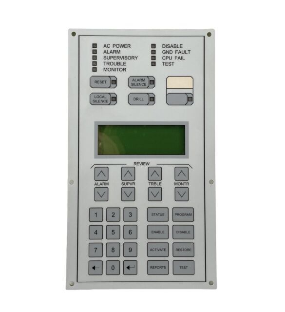 Edwards EST 2-LCD Fire Alarm Display for sale online | eBay UK