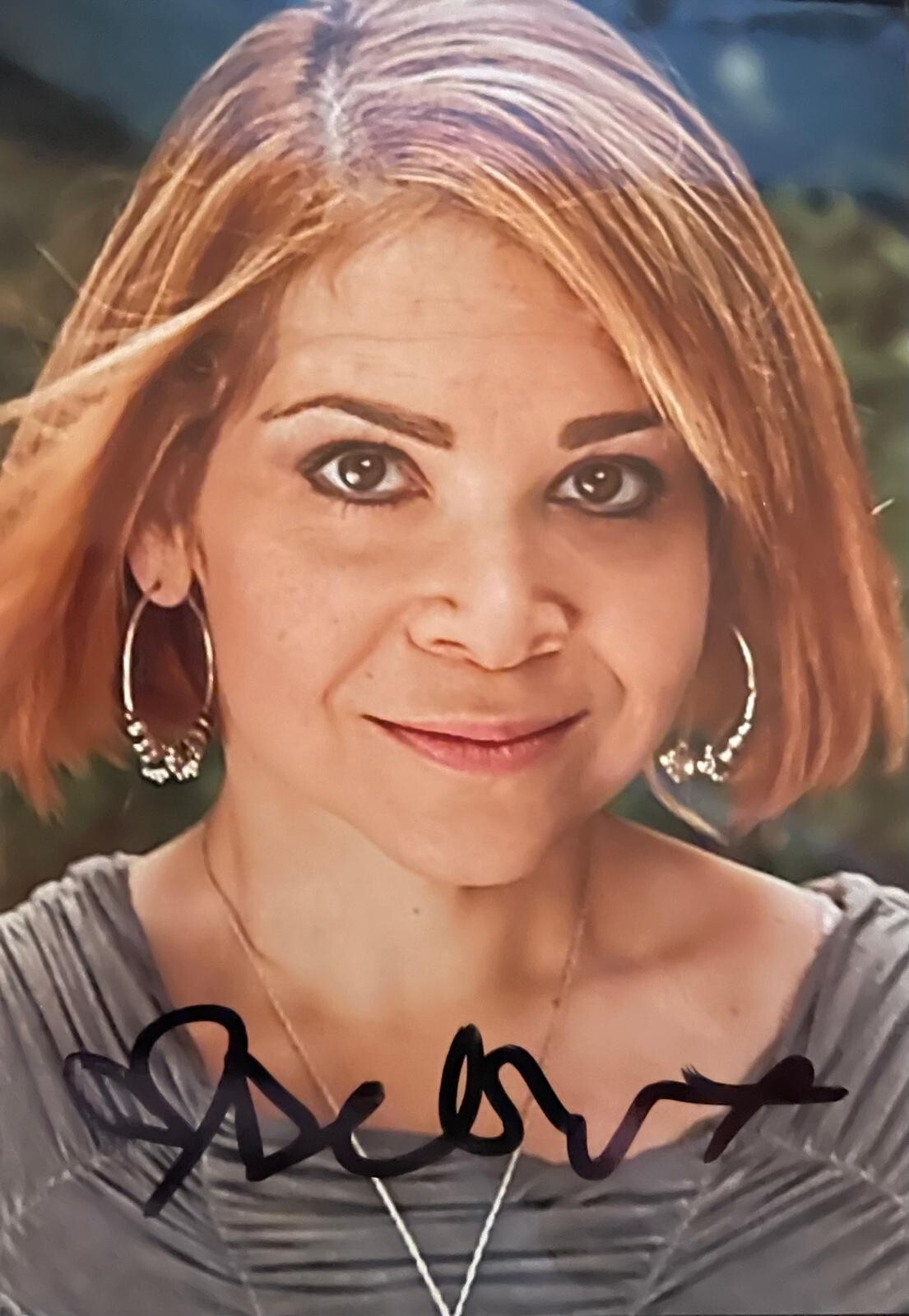 Debbie Chazen (Holby City, Trollied/Tittybangbang) hand signed photo | eBay