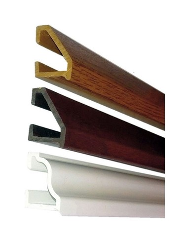 Upvc Door or Window Weather Rain Drip Bar Strip White Rosewood or Oak ...