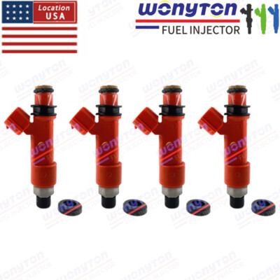 4pcs OEM Dens* Fuel Injectors For 2001-2005 Mazda Miata MX-5 MX5 195500 ...