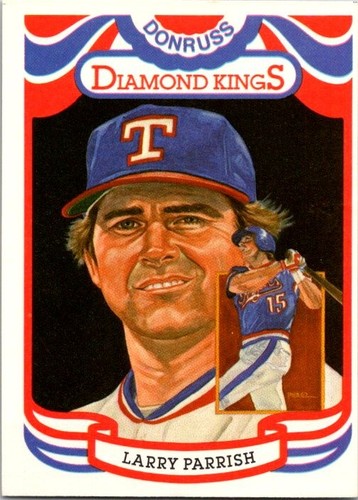 Baseball 1984 Donruss #21a Larry Parrish Texas Rangers | eBay