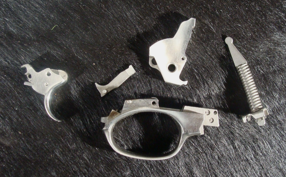 Ruger SP101 Revolver Bobbed Hammer, Trigger & Guard, Hand, Hammer Strut ...