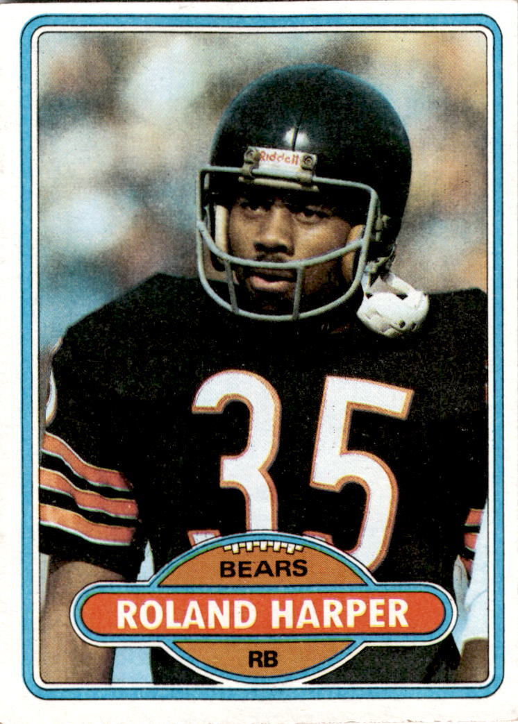 1980 Topps #362 Roland Harper Bears Football Card | eBay