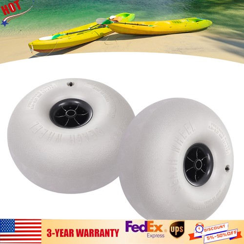 16 inch 2x Beach Cart Wheels Inflatable Wheels Replacement Balloon ...