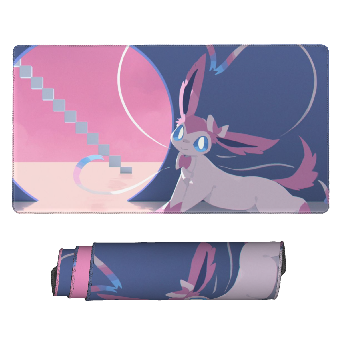 Sylveon - Board Card Game Pokemon Playmat Game Mousepad Play Mat of TCG 2249 | eBay