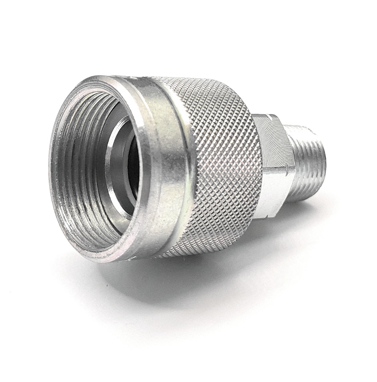 Hydraulic Jack Coupling 3/8" NPT - 720 Bar - Poppet Valve - Eq: Enerpac ...