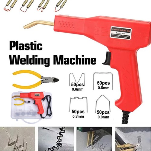 Hot Stapler Gun Set Plastic Repair Car Bumper Welding Welder Machine ...