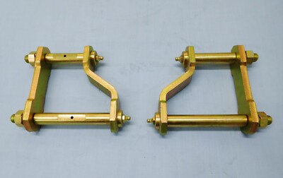 REAR SUSPENSION GREASABLE SPRING SHACKLES FOR 4WD ISUZU D-MAX SEPT 2020 ...