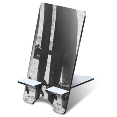 1x 3mm MDF Phone Stand BW - Surfboards Surfing Surf #38410 | eBay
